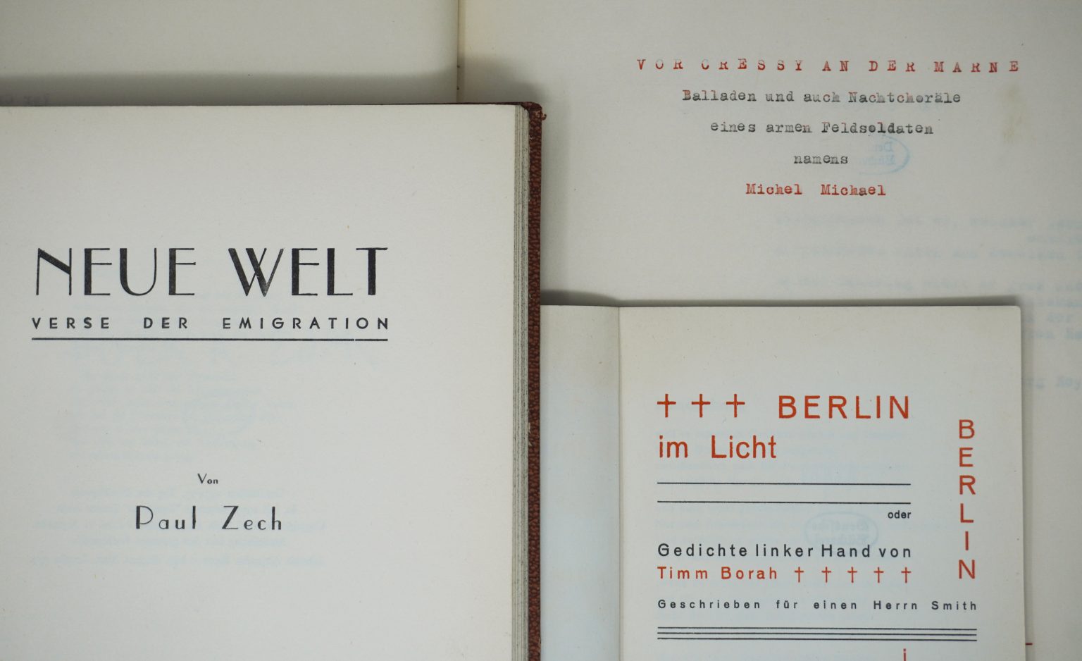 Bäume am Rio de la Plata: Paul Zech und seine Gedichte – blog.dnb.de